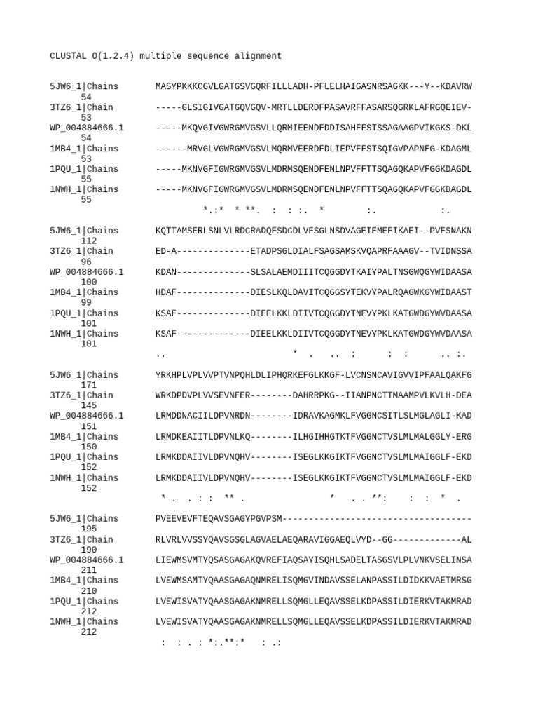 Clustalo I20240312 103948 0461 40208867 p1m Aln Clustal - Num | PDF | Science Software ...