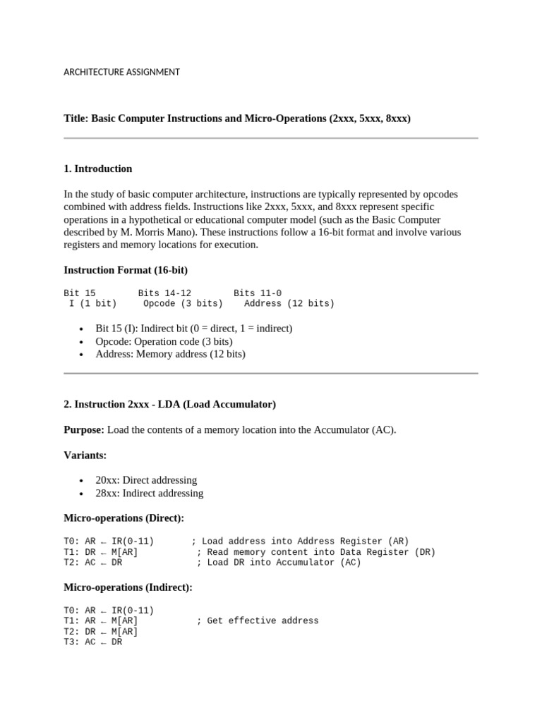 Archtect Group Assignment | PDF | Computer Science | Computer Hardware