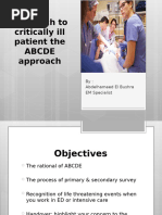 ABCDE-Approach OSCE-Checklist | PDF | Diseases And Disorders | Medicine