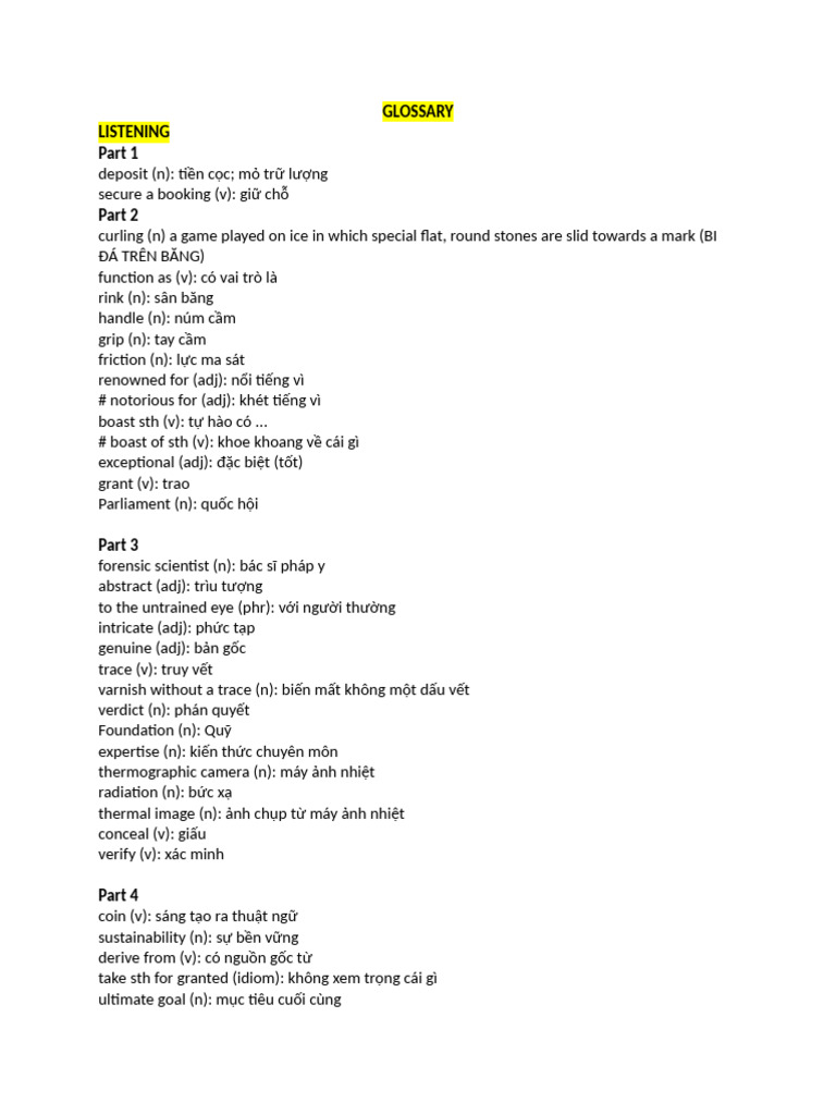 Glossary - 12:1 | PDF
