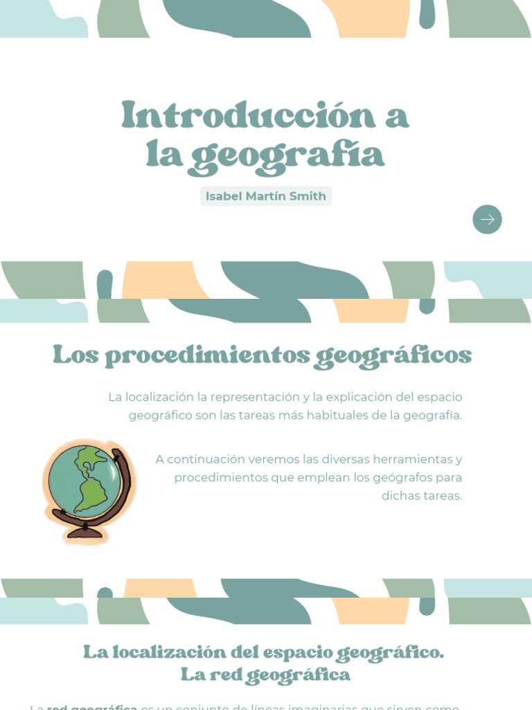 Introducción A La Geograf | PDF | Sistema de información geográfica | Mapa