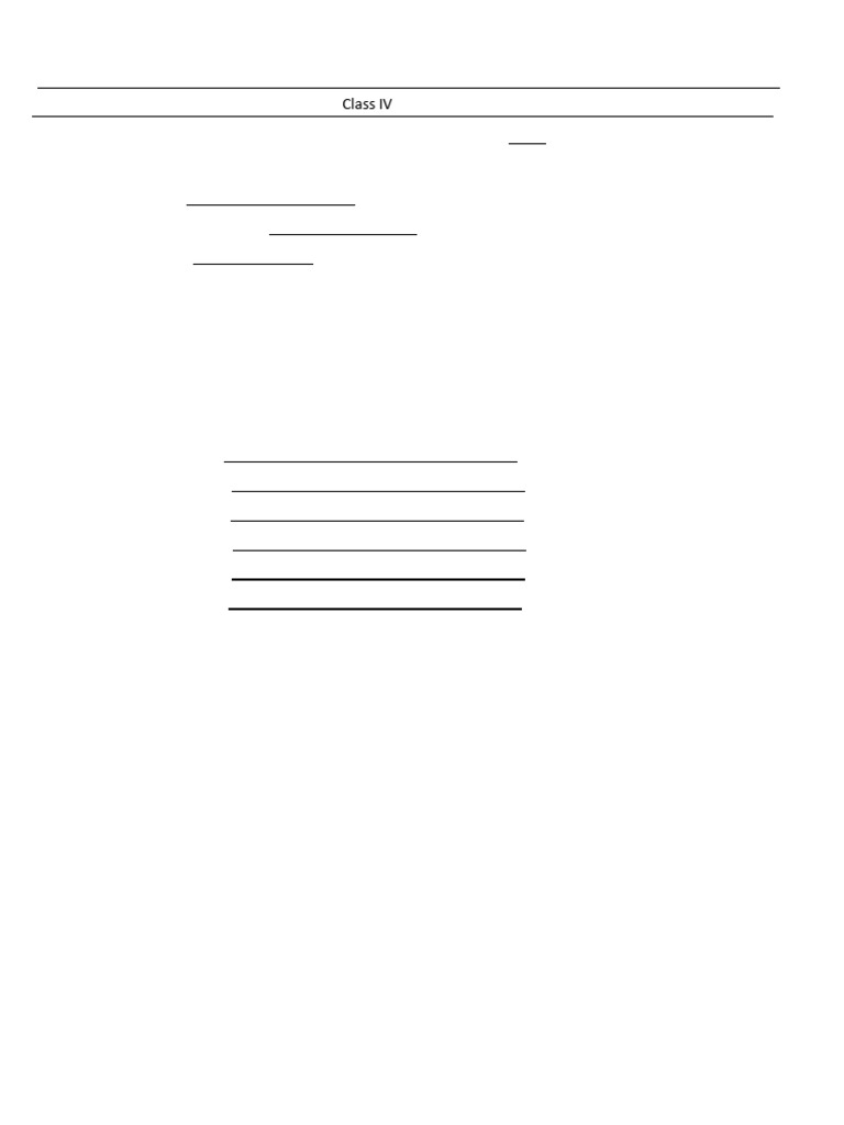 MT1_CLASS_4_RevisionWorksheet_ | PDF