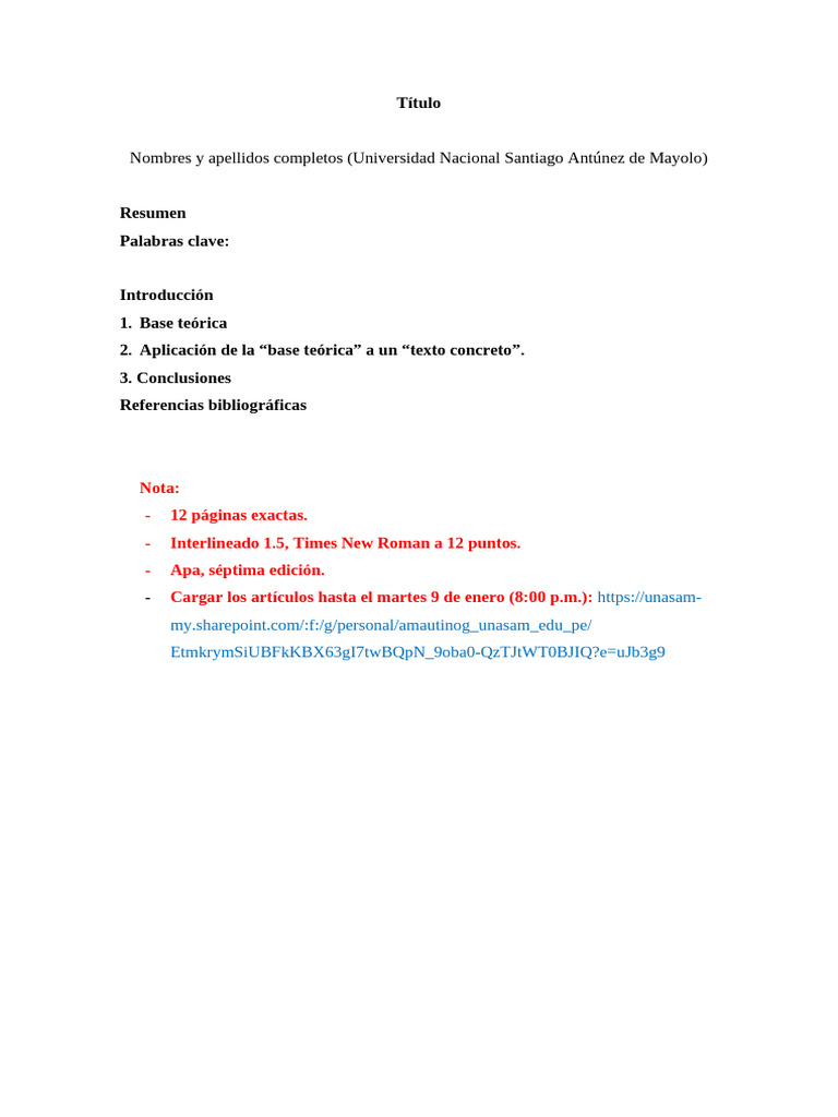 Trabajo Final Del Curso | PDF