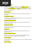 Importance of Home Cell Groups | PDF | Local Church | Leadership