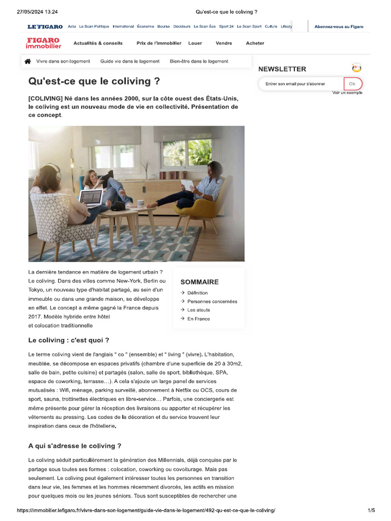 COLIVING | PDF