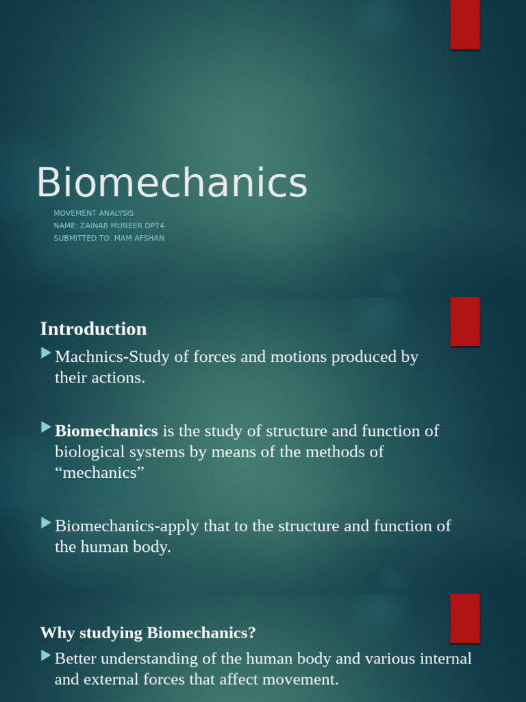 Medical Physics 1 | PDF | Force | Biomechanics