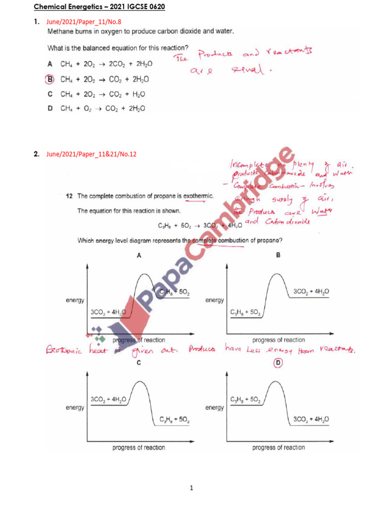 2021J-Chemical-Energetics-IGCSE_solved | PDF