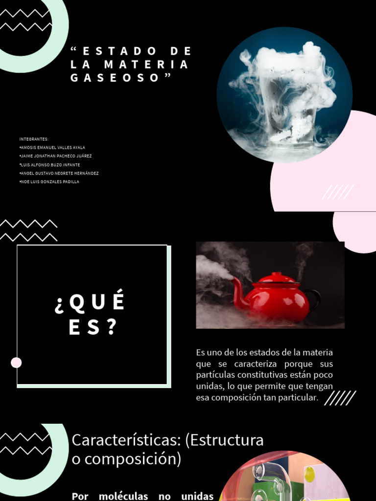 Estado de La Materia Gas | PDF
