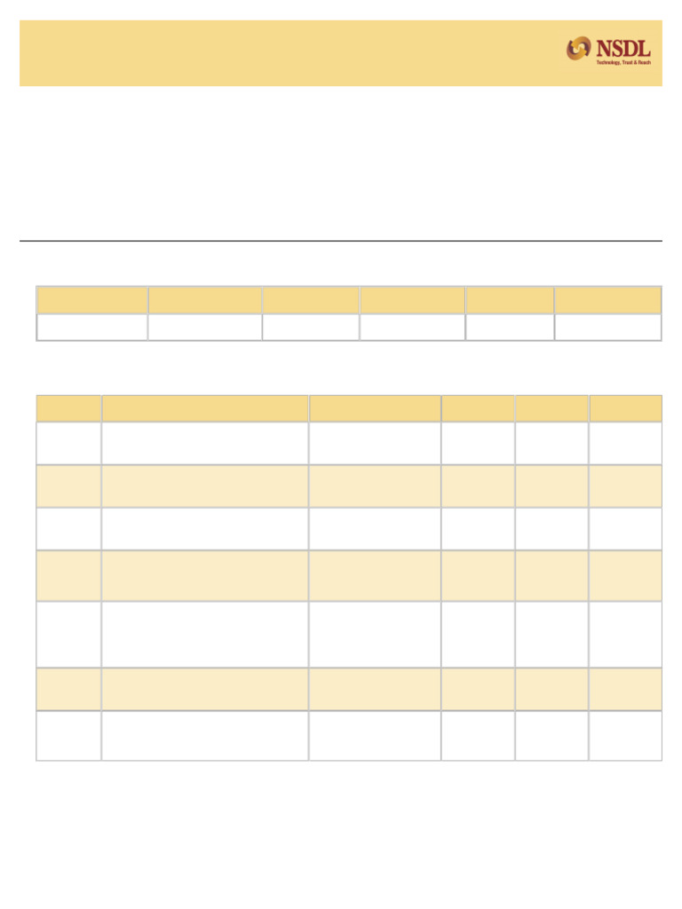 NSDL Jiffy Zero Balance Account Fees | PDF | Banks | Fee