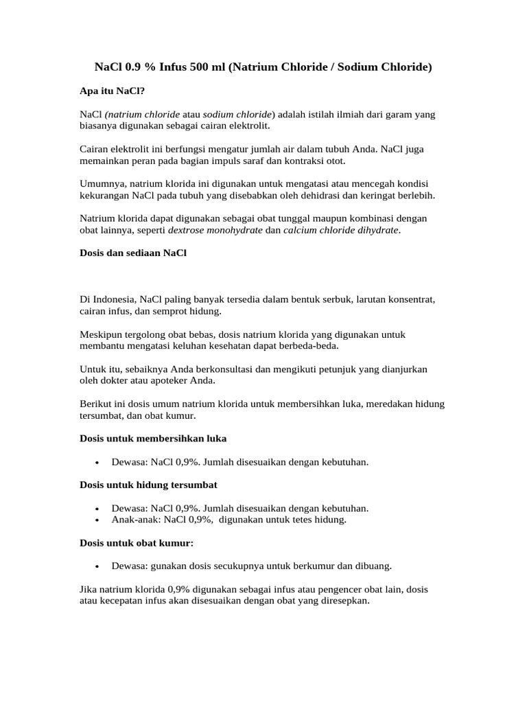 4.larutan Nacl | PDF