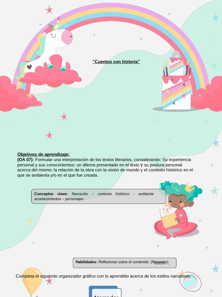 Oa 7 PPT7 | PDF | Narración | Cuentos