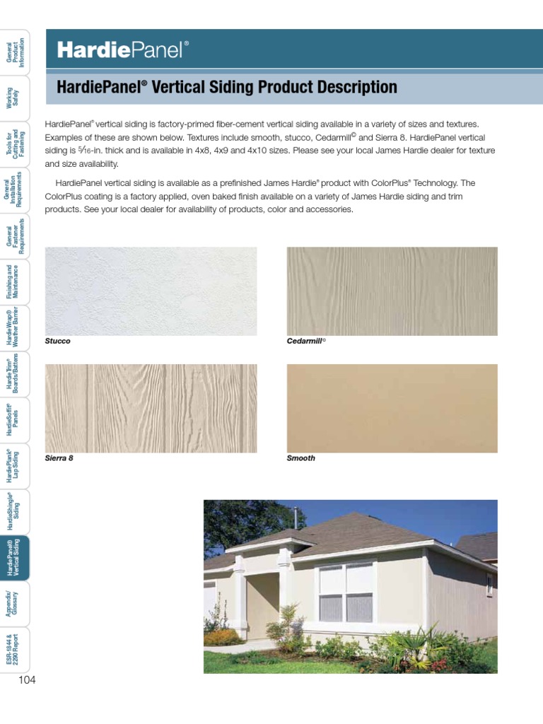 Hardie Panel Installation | Framing (Construction) | Building Materials