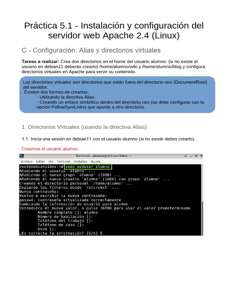 Solución C y D | PDF | Servidor HTTP Apache | Wiki