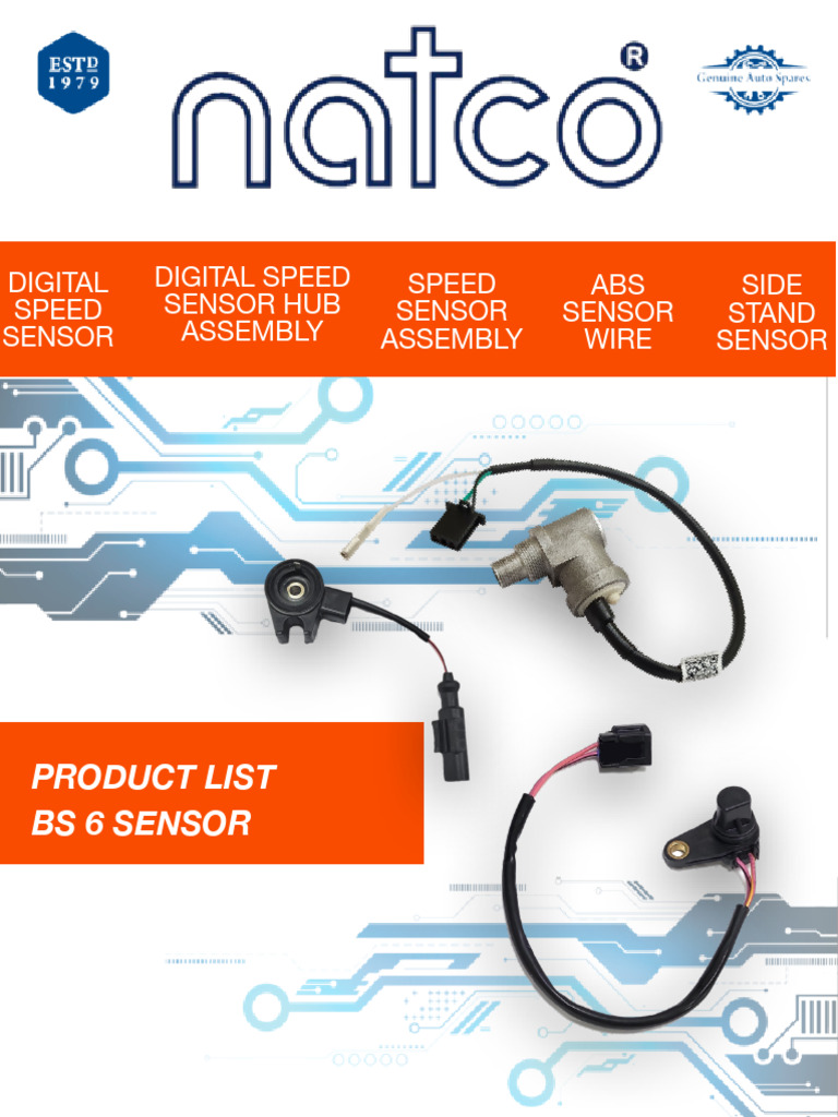 Combined List of Speed Sensor. L | PDF | Motorcycling