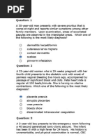 MCCQE Part 1 Practice Questions | PDF