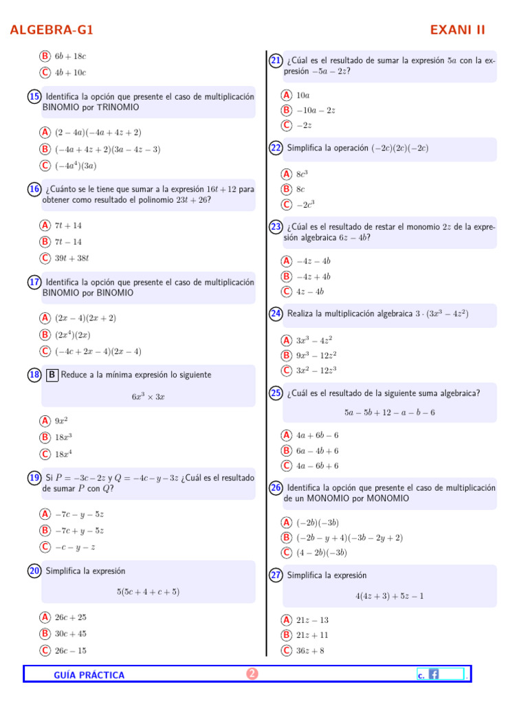 MATEMATICAS-2-ay | PDF | Álgebra abstracta | Álgebra