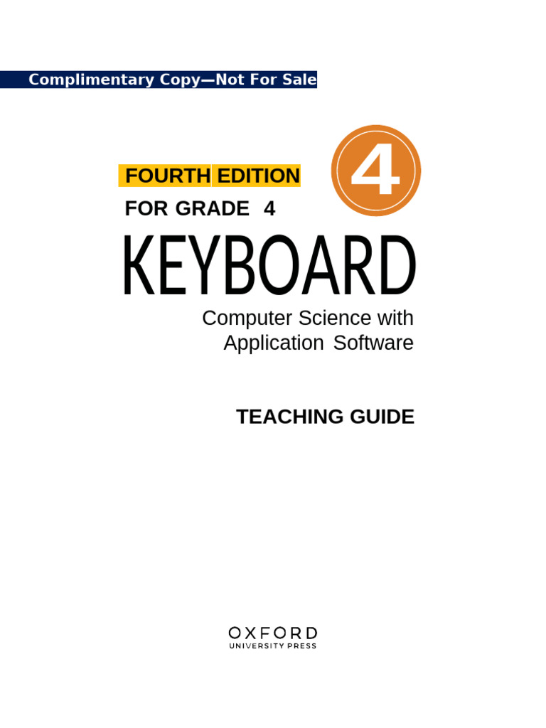 Keyboard Teaching Guide 4 | PDF | Graphical User Interfaces | Microsoft Windows