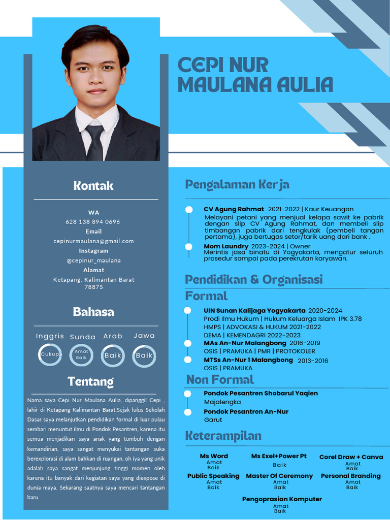 2024 - CV Cepi Nur Maulana | PDF
