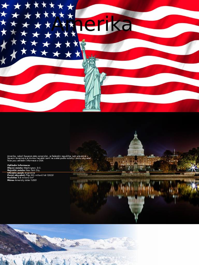Prezentace Amerika | PDF
