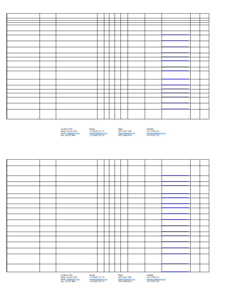 SLA007849 Cross Referenced RSPL | PDF | Switch | Manufactured Goods