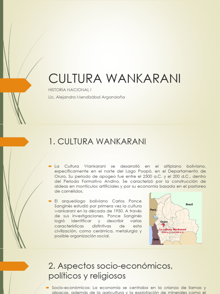 Cultura Wankarani | PDF