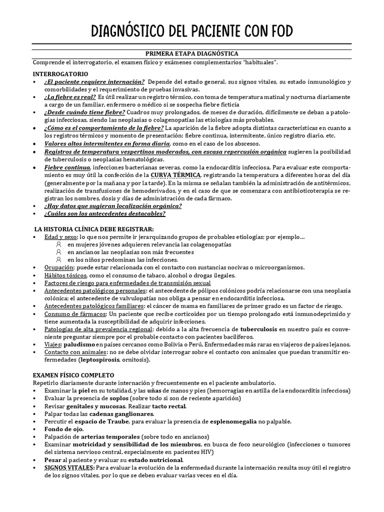 Diagnostico de Fod | PDF | Biopsia | Cáncer