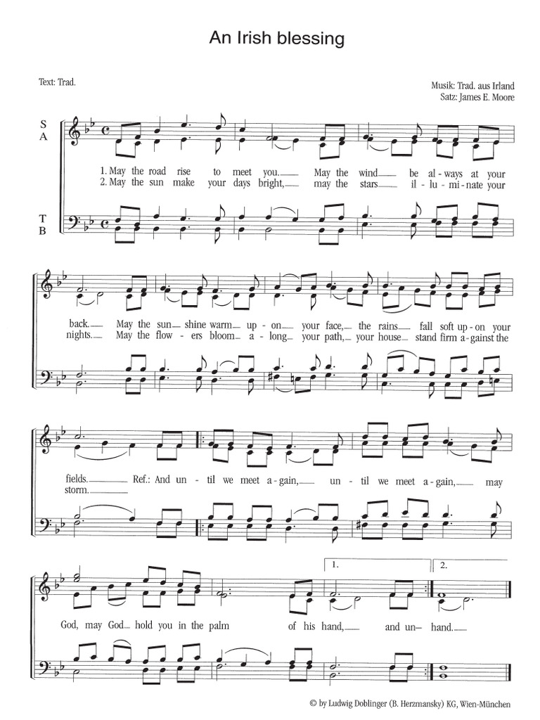 Irish Blessing | PDF