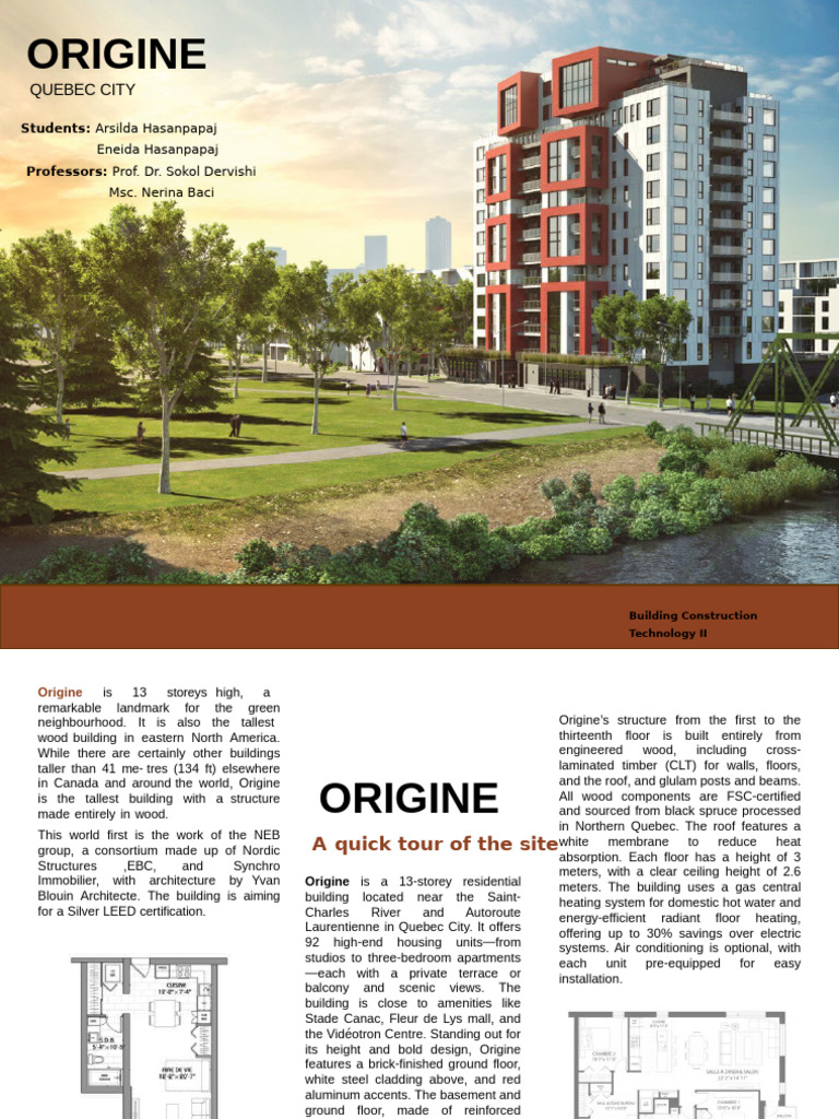 High-Rise Timber Structure Analysis Arsilda&Eneida | PDF | Wall | Beam ...