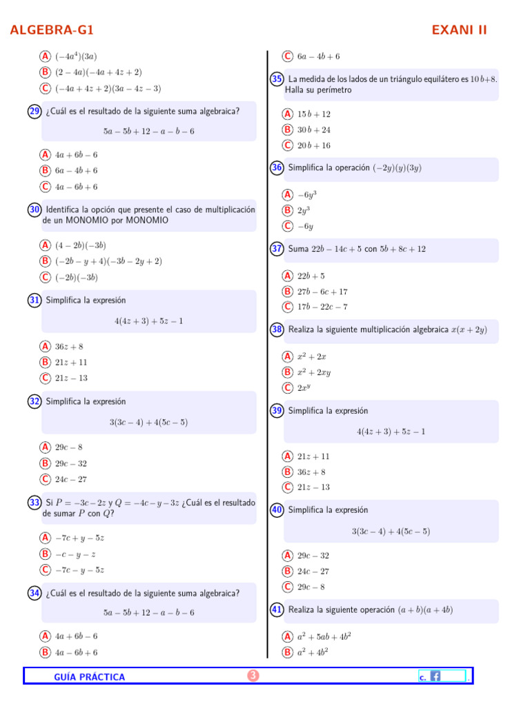 MATEMATICAS 3 Ag1 | PDF