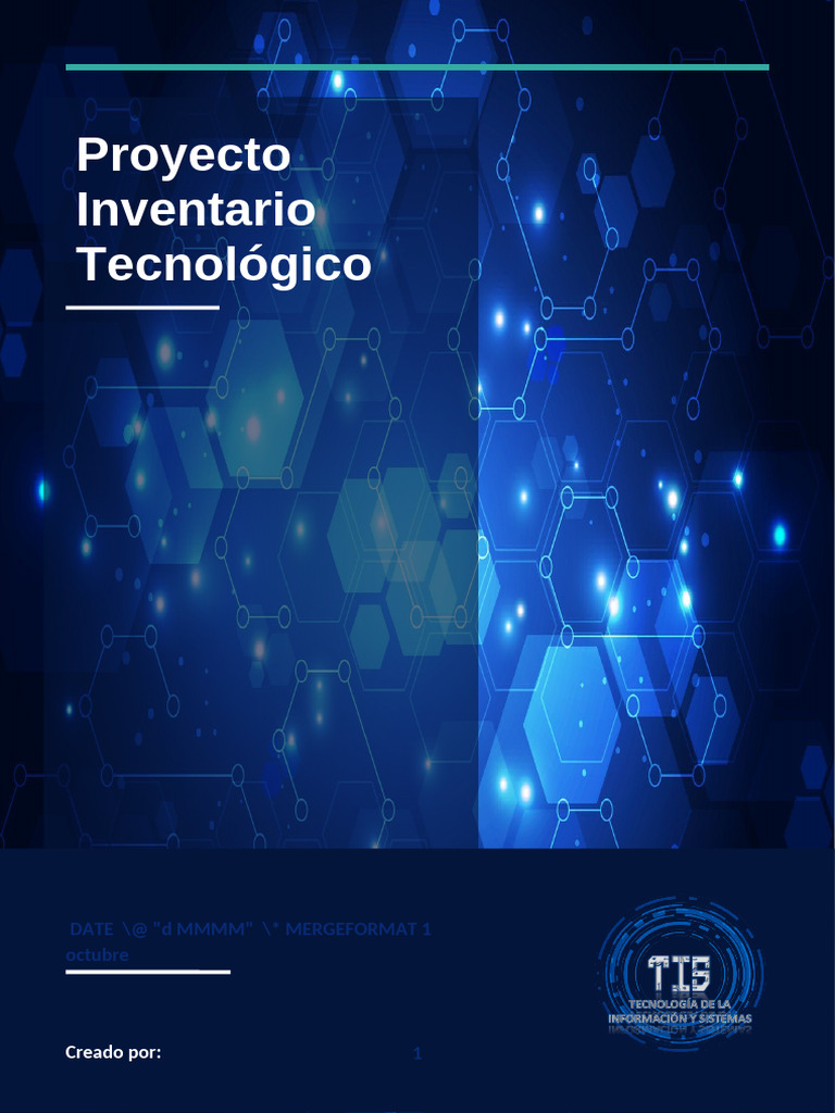Proyecto Inventario Tecnológico | PDF | Microsoft Excel | Visual Basic para Aplicaciones