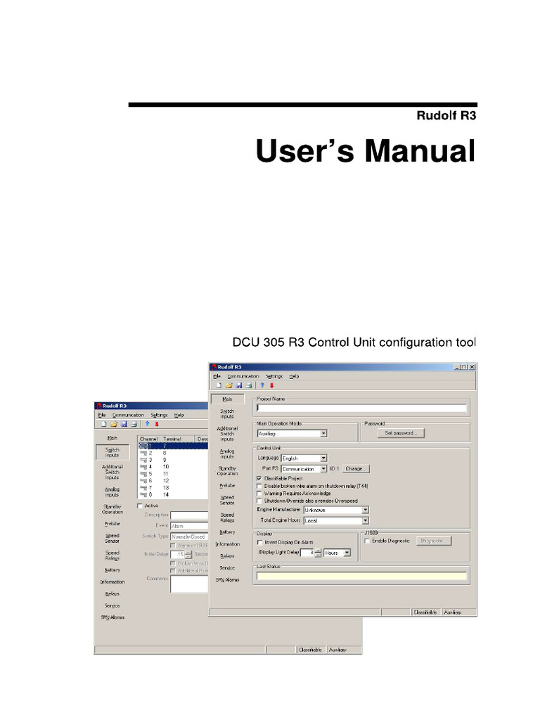 Rudolf R3 User's Manual | PDF