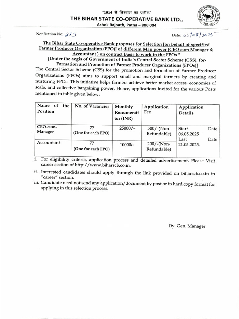 Summary Notice FPO | PDF