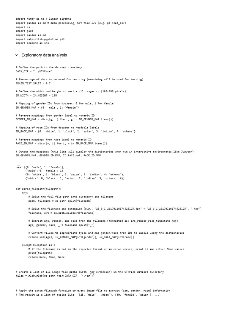 LP5 - DL - MiniProject - Final - Code | PDF | Computing