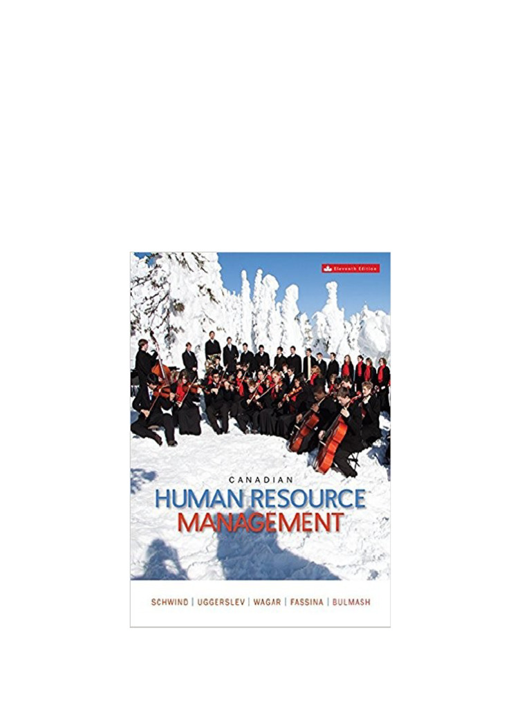 (Ebook PDF) Canadian Human Resource Management 11th by Hermann Schwind ...