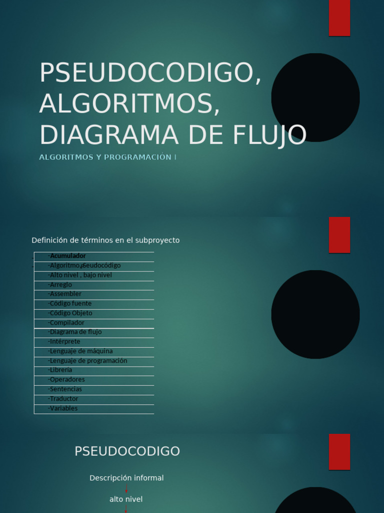 Pseudocodigo, Diagrama de Flujo, Algoritmos | PDF | Algoritmos | Lenguaje de programación