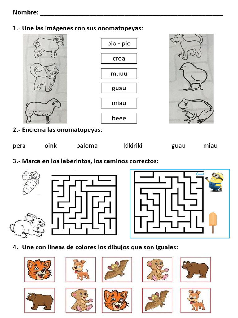 Raz Verbal 1ero Ibim | PDF