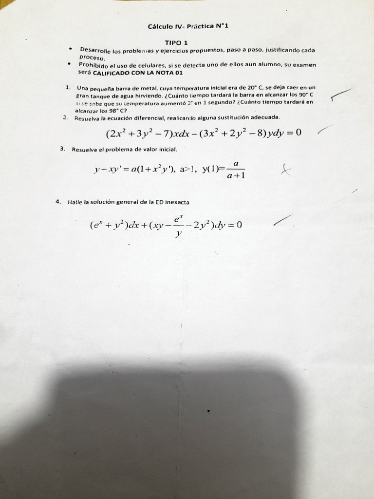 Calculo 4 Pdf Ecuaciones