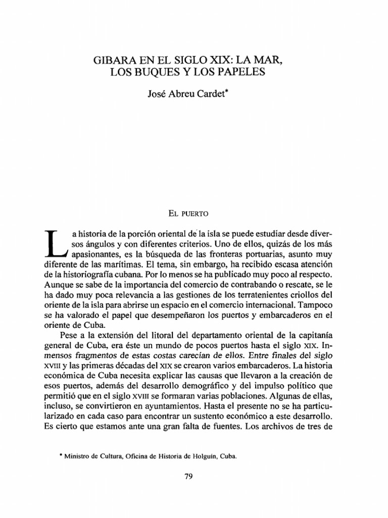 GIB en El Siglo Xix: La Los Buques Y Los Papeles: José Abreu Cardet ...