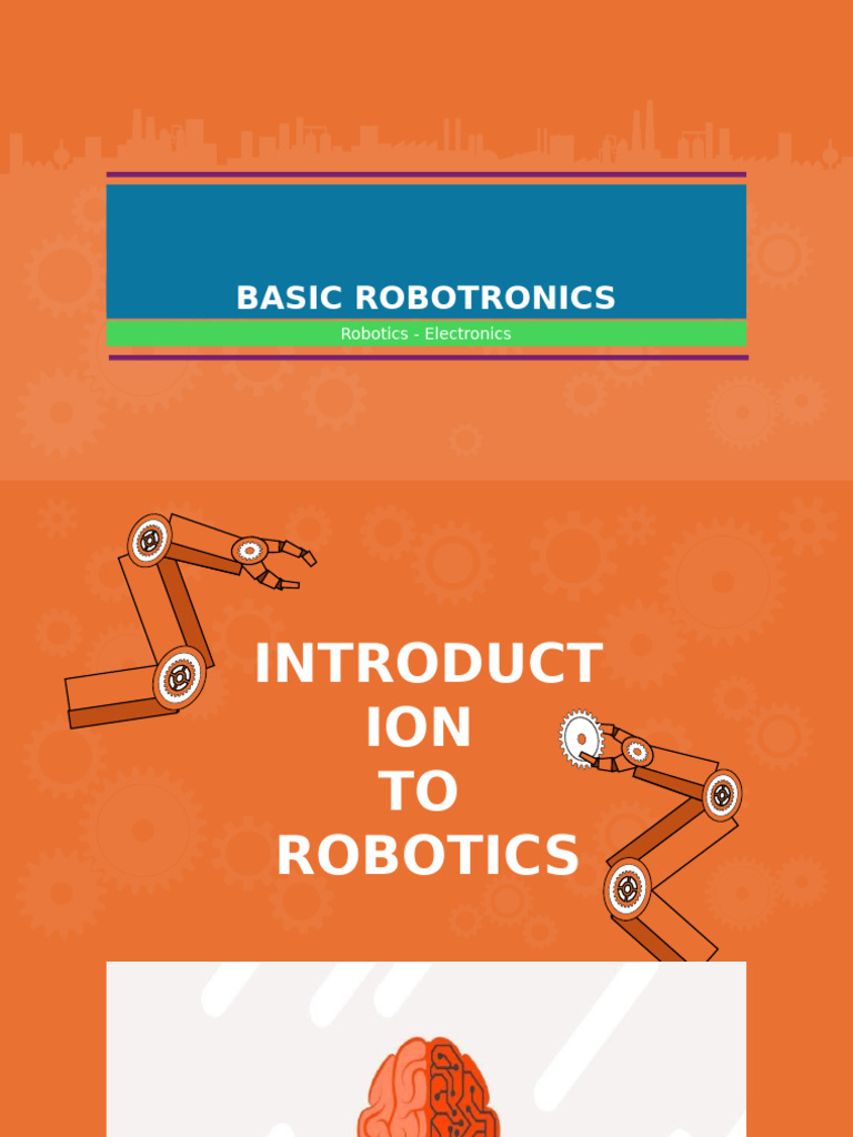 Introduction to Basic Robotronics | PDF | Robot | Robotics