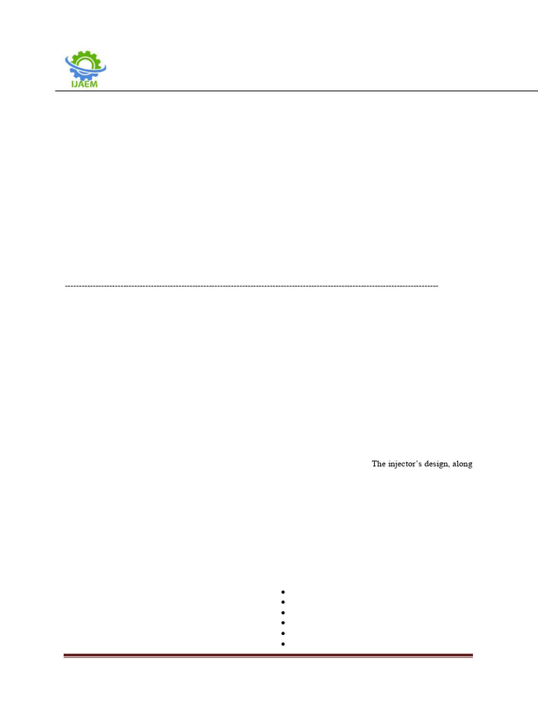 Design of A 2kn Liquid Fuel Rocket Engine Propellant Injector Part 2 ...