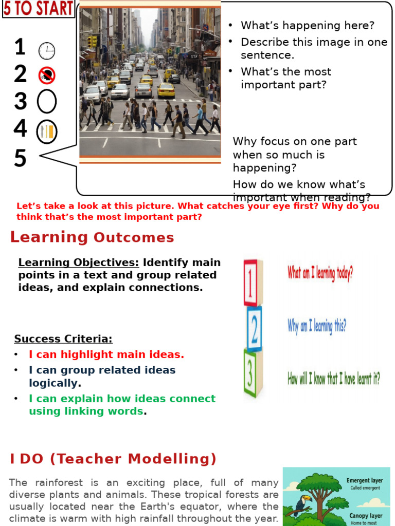 Year 5 - Demo Lesson Plan | PDF | Rainforest | Forests