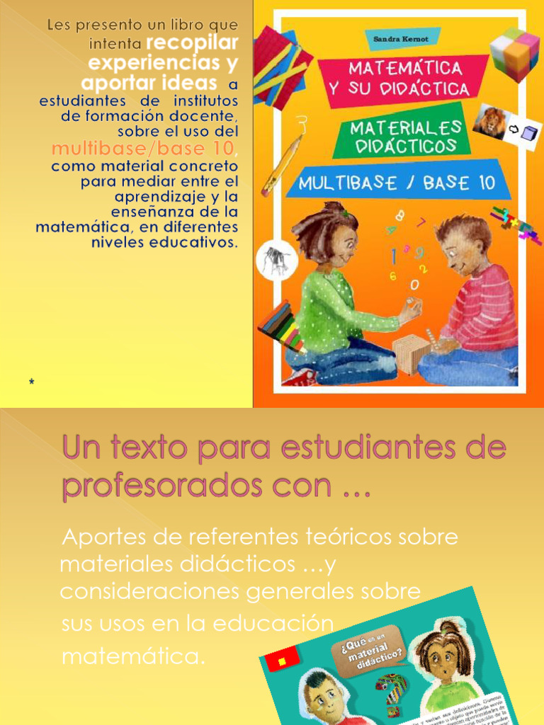 Uso del Multibase en Educación Matemática | PDF