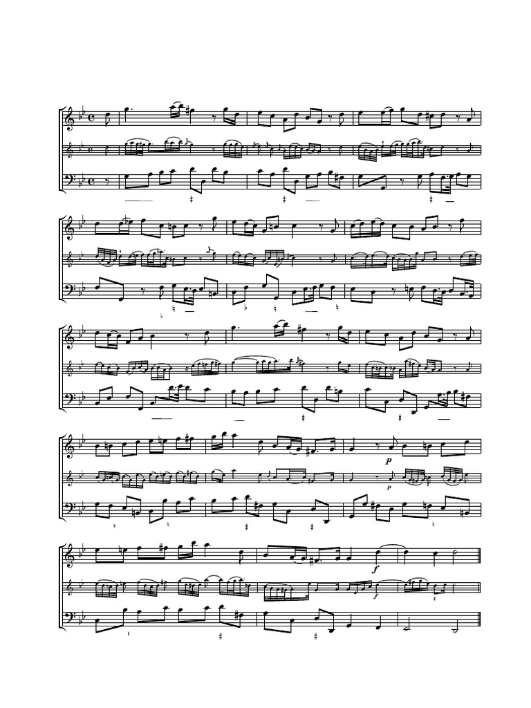 Telemann Sonate Méthodique 1 | PDF