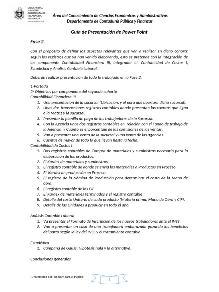 GUIA PRESENTACION INTEGRADOR III, 2do COH. EVAL. | PDF | Contabilidad | Teneduría de libros