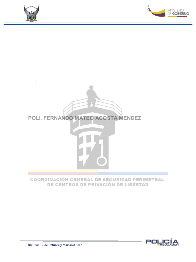 Objetos Prohibidos en Centros Penitenciarios | PDF