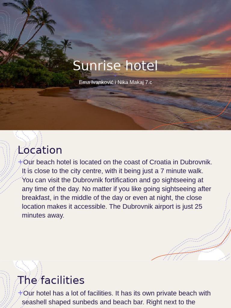 Sunrise Hotel | PDF