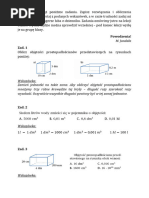 Objetosc Prostopadloscianu | PDF