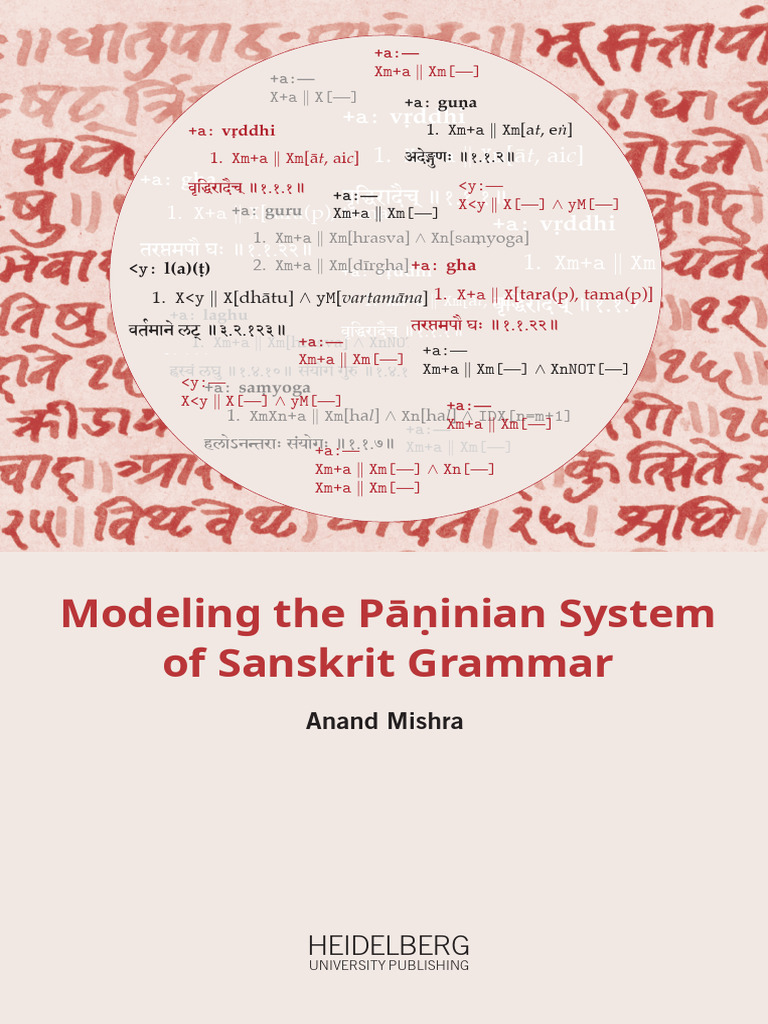Modeling The Pāṇinian System of Sanskrit Grammar | PDF | Sanskrit | Linguistics