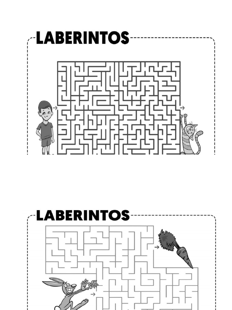 Laberintos Niños | PDF