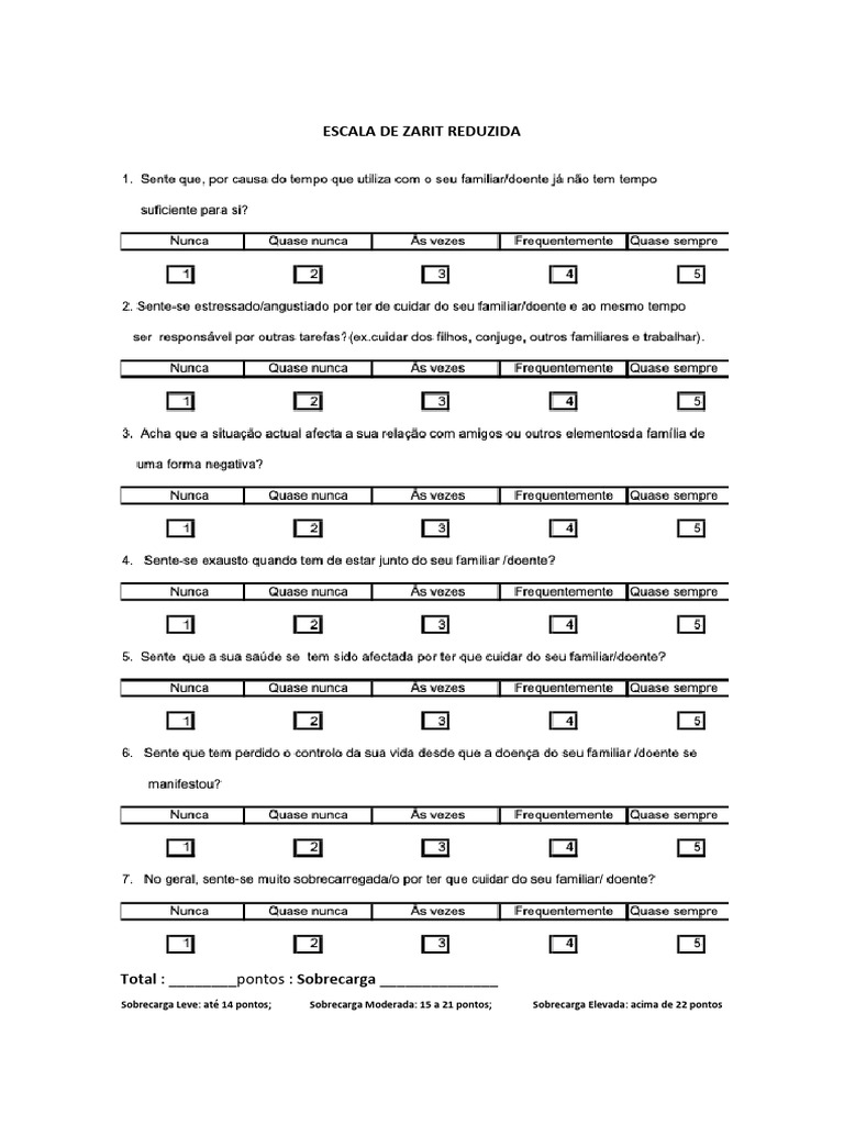 Zarit reduzida-PIEII2023-v03novembro | PDF